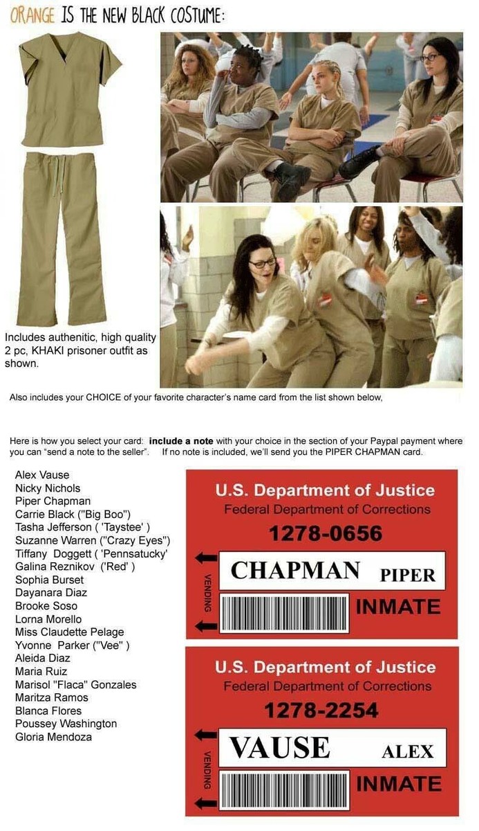Piper Oitnb Costume