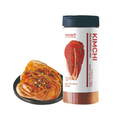(2PCS) Korean Kimchi Powder Seasoning Mix Kimchi TokTok 100g | eBay