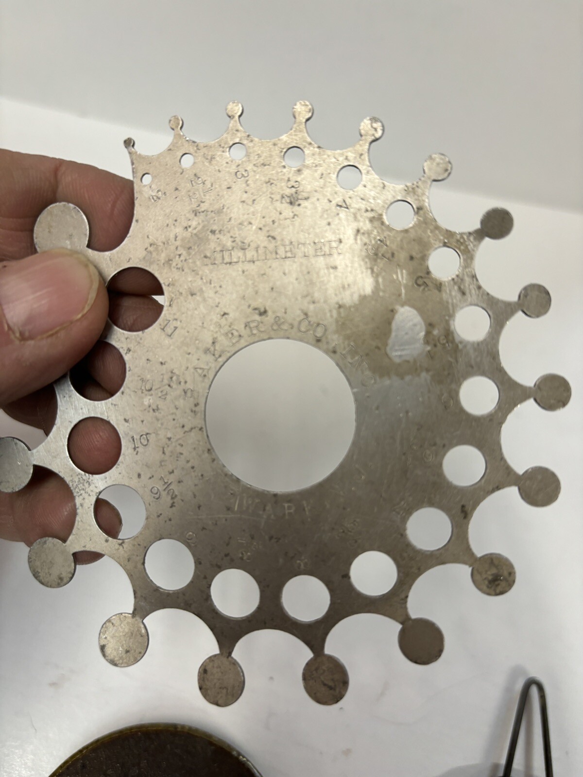 2 clock Pendulum weights weight and 2 watchmaker tools guide | eBay