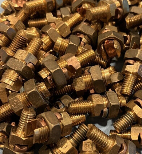 Burndy KC23 Copper Servit Post #8-2,3/8 Grounding Wire Cable Connector ...