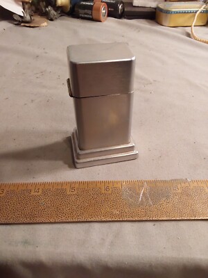 Zippo Brushed Finish Table Lighter | eBay