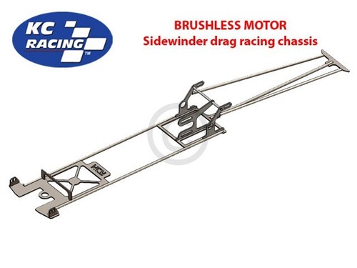 BRUSHLESS Motor SIDEWINDER Stainless Drag Chassis Kit - KC Racing (KCR ...
