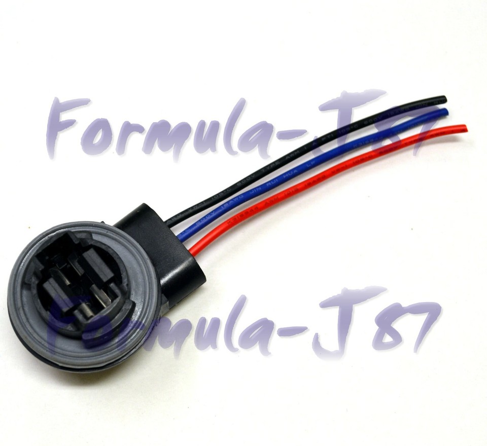 Universal Pigtail Wire Female Socket 3157 S Two Harness Front Turn ...