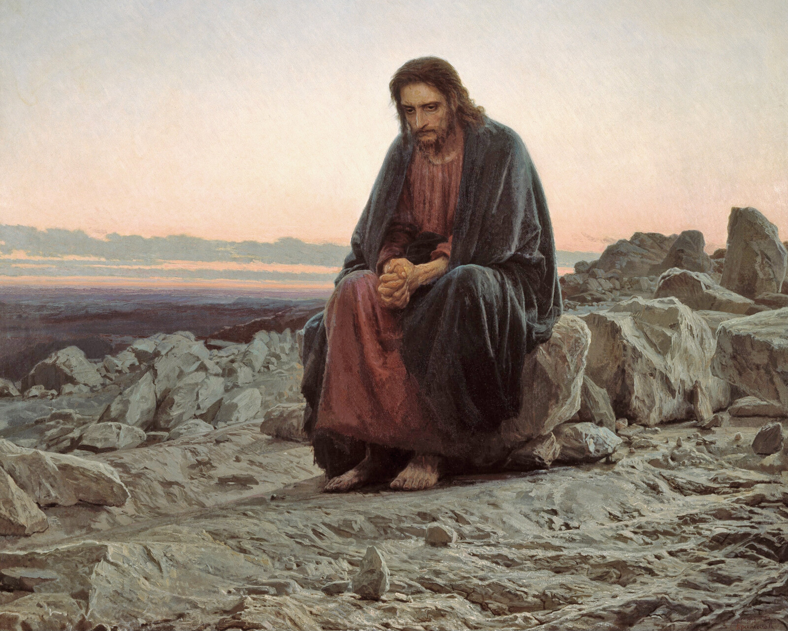 Real Life Jesus Painting