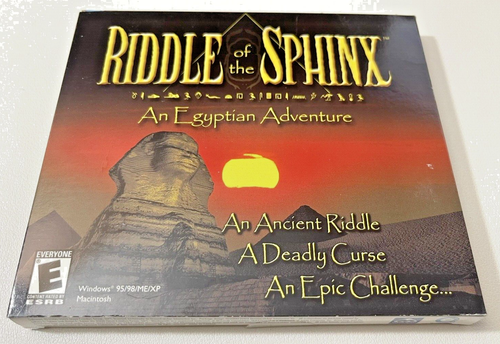 VTG Brand New Riddle of the Sphinx An Egyptian Adventure (PC/CD ROM) 3 ...