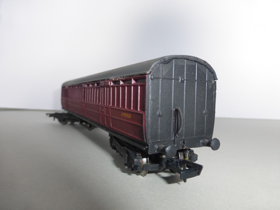 Ian Kirk Kit Built BR Maroon 57ft Full Brake Coach Ex LNER. No E70253E ...