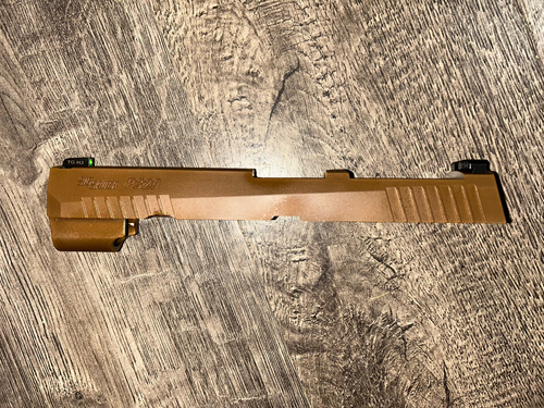 Sig P320 Full Size FDE slide With striker assembly | eBay