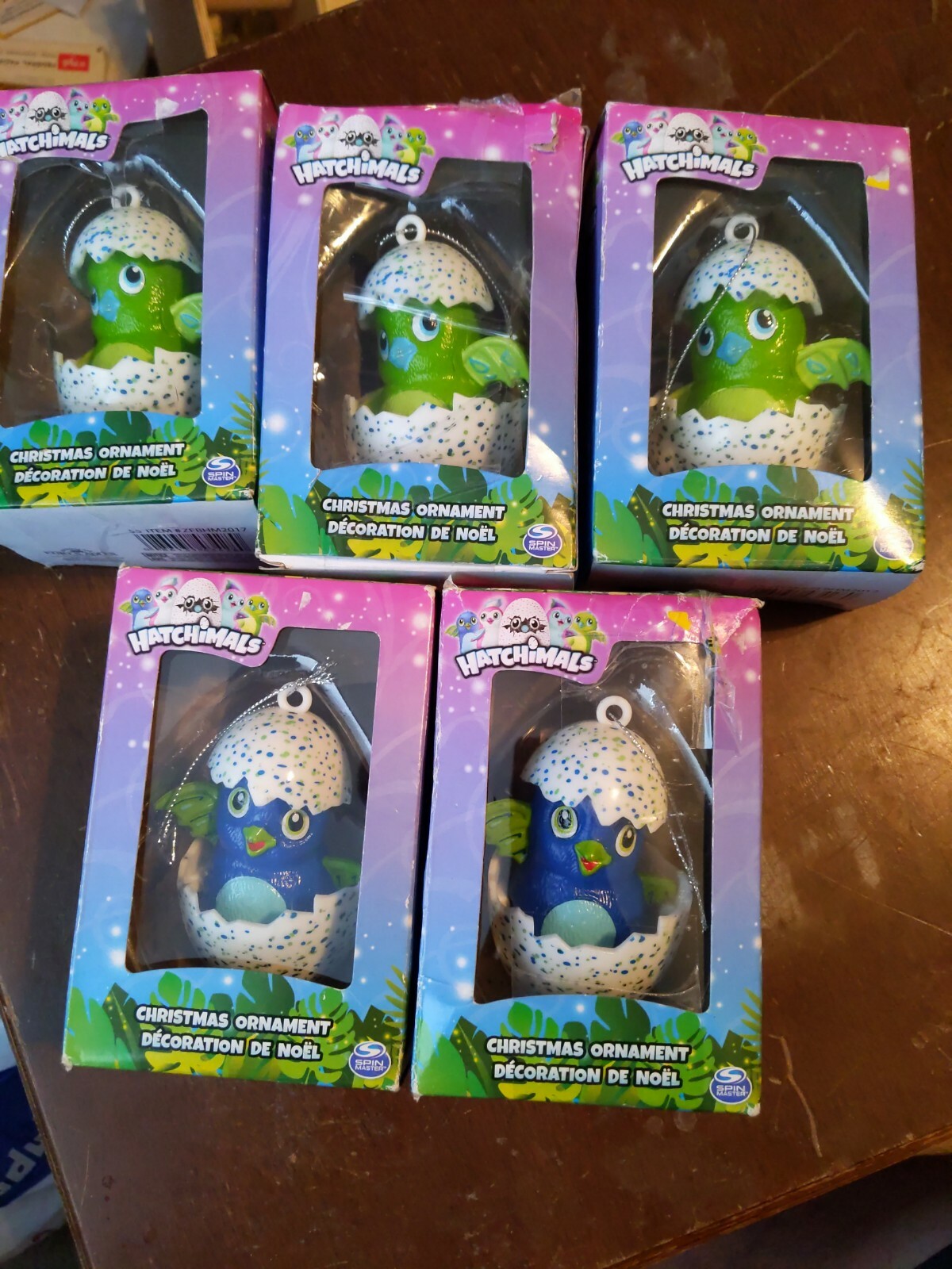 Lot Of 5 Hatchimals Christmas Ornaments | eBay