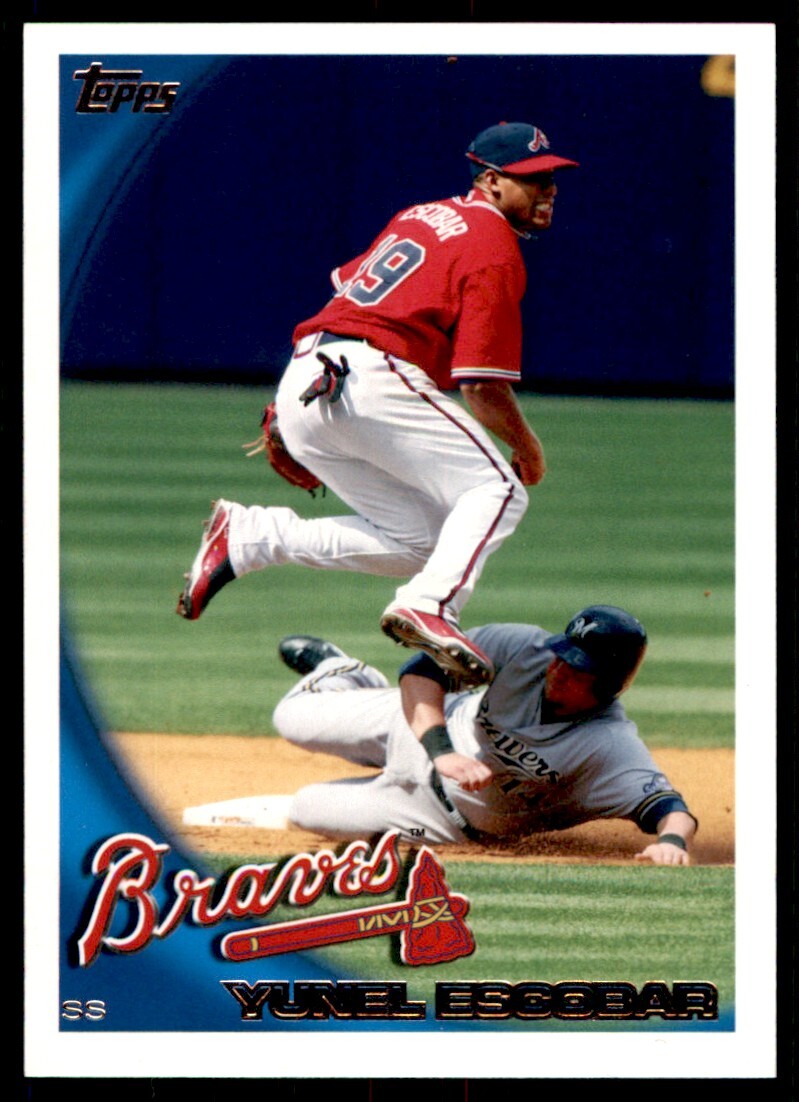2010 TOPPS #146 YUNEL ESCOBAR ATLANTA BRAVES | eBay