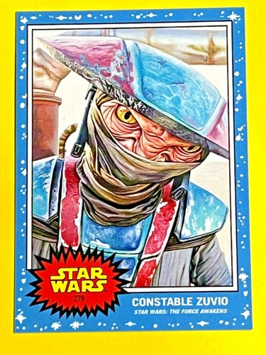 2022 Topps Star Wars Living Set #279 Constable Zuvio SP The Force ...