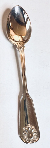 1 SHELL & THREAD TIFFANY 4" DEMITASSE SPOON NO MONO LITTLE USE HAV 12 ...