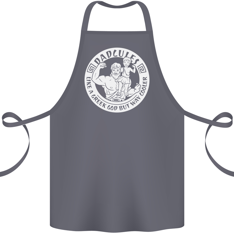 Dadcules Funny Fathers Day Gym Bodybuilding Cotton Apron 100% Organic ...