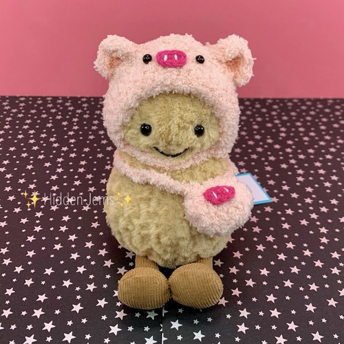 Jellycat Amusable Peanut PIGGY COSTUME Handmade Clothing Outfit Only ...