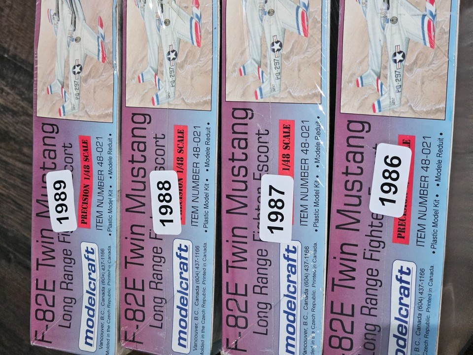 Modelcraft F-82E North American Twin Mustang model kit 1/48 scale ...