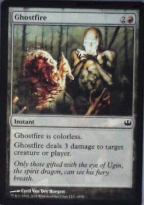 Ghostfire - Duel Decks: Knights vs. Dragons: #69, Magic: The Gathering Nm R178 | eBay