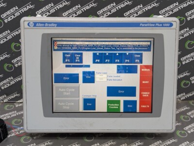 USED Allen Bradley 2711P-T10C4D9 PanelView Plus 1000 Operator Interface Assembly | eBay