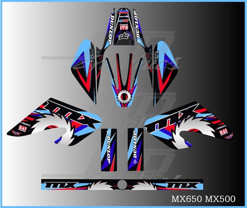 Razor MX500 MX650 graphics kit decals THICK AND HIGH GLOSS .... | eBay