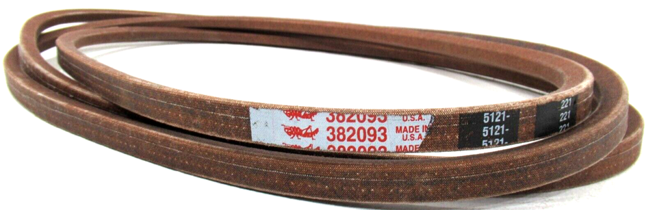 382093 Grasshopper OEM Deck Drive Belt For 226V, 327EFI, 329B & 335B ...
