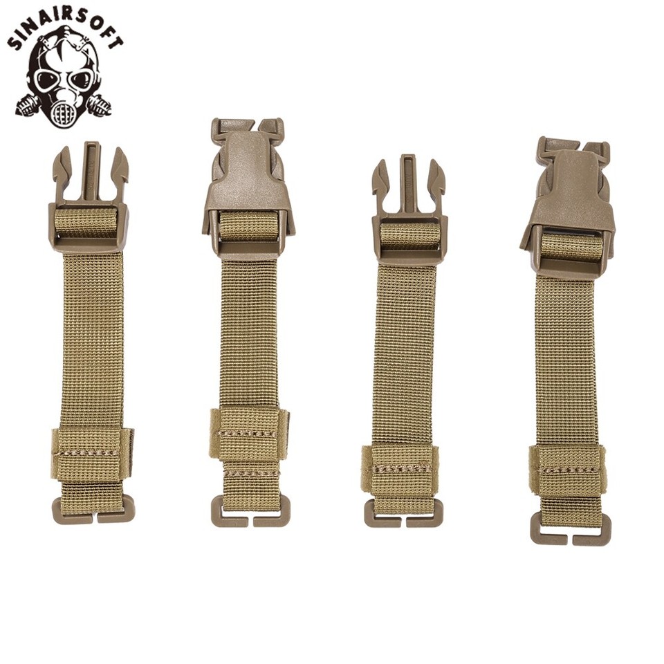 Tactical Chest Rig to Vest Adapter Kits Webbing Plate Carrier Buckle ...