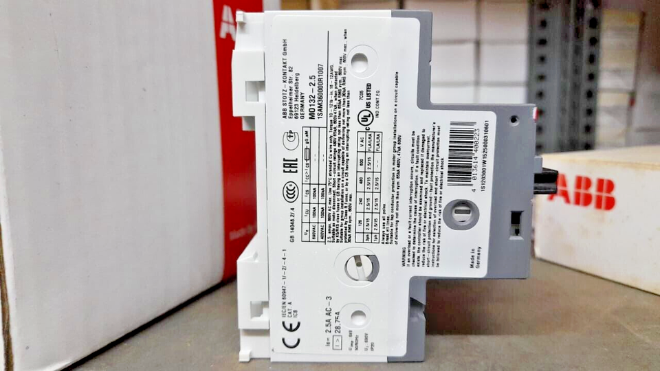 1PC MO132-2.5 ABB Motor Starter Magnetic 1SAM360000R1007 - Brand New | eBay