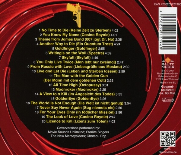 JAMES BOND 007-MUSIC FROM THE FILMS - CD NEW | eBay