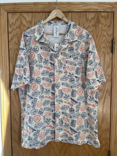 Disney Vacation Club Member (DVC) Button Up Shirt With Resort Names ...
