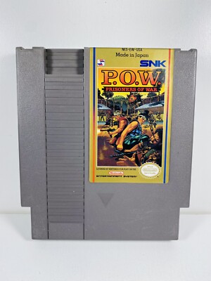 POW Prisoners of War -- NES Nintendo Original Classic Fun 2 Player Game ...