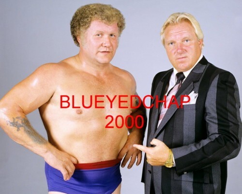 HARLEY RACE & BOBBY HEENAN WRESTLER 8 X 10 WRESTLING PHOTO NWA AWA WWF ...