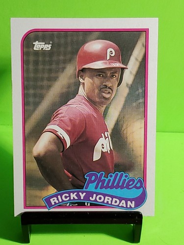 Ricky Jordan Philadelphia Phillies 1989 Topps Baseball #358 | eBay
