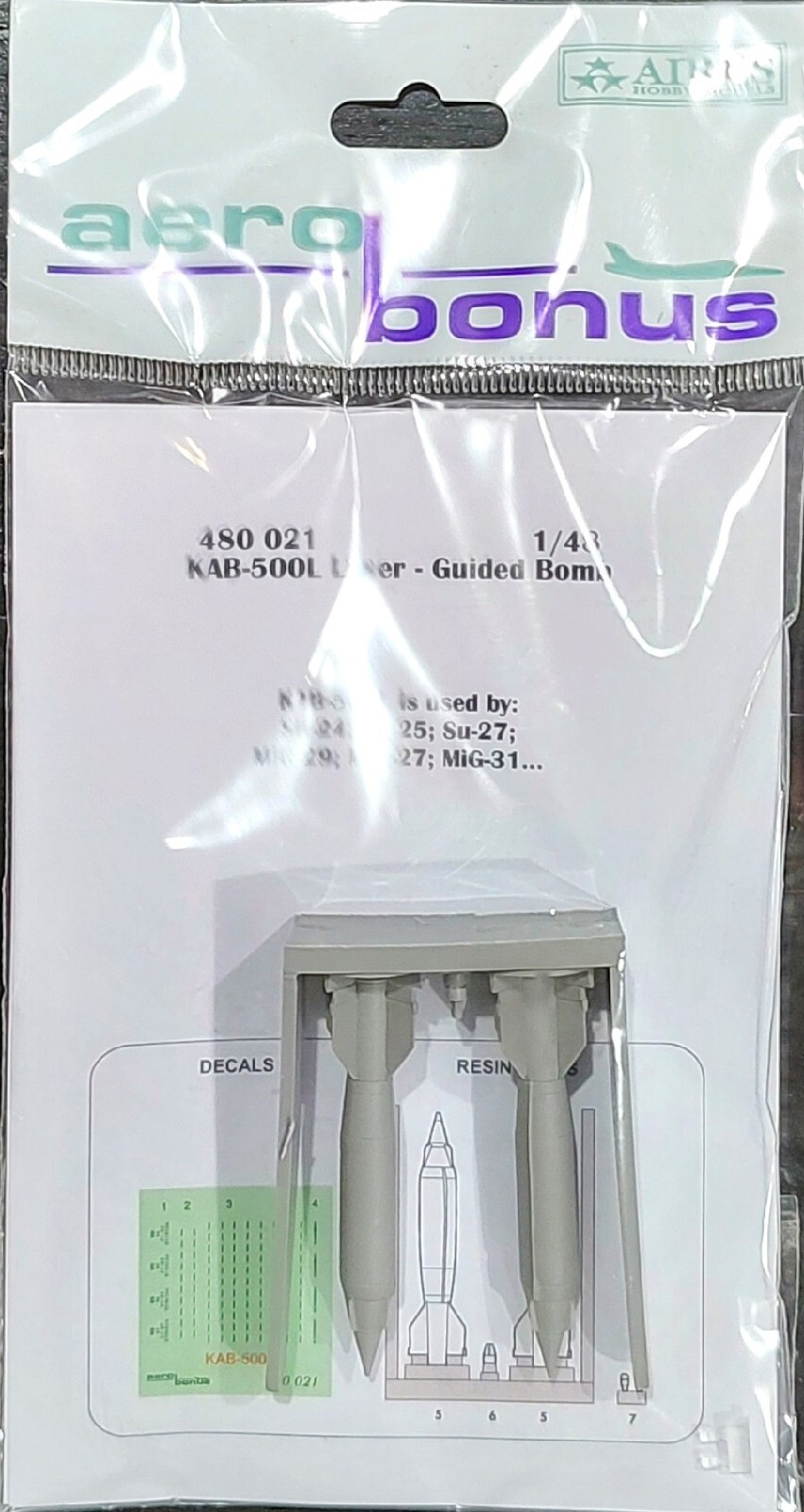 AeroBonus 1/48 KAB-500L Laser-Guided Bomb | eBay