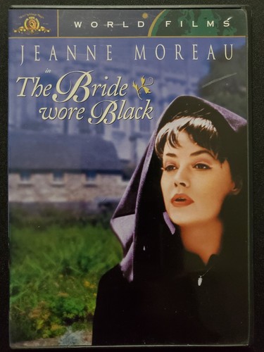 The Bride Wore Black w/ Insert (DVD, 2001, MGM) Jeanne Moreau 1968 R1 ...