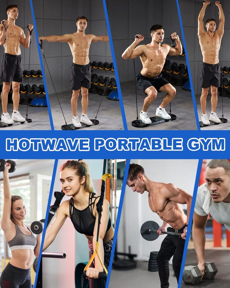 HOTWAVE Push Up Board Fitness, Portable Foldable 20 in 1 Push Up Bar at Home ... | eBay