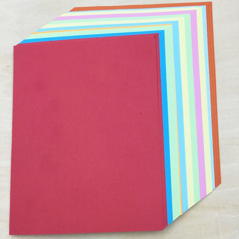 100 Pcs Origami Sheets Paper Double Sided Color Decorative Craft | eBay ...