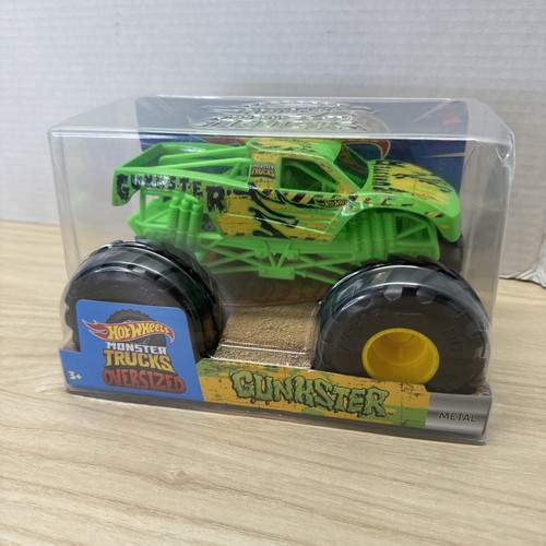 Hot Wheels Monster Trucks - Oversized - Gunkster 1:24Scale Open Box | eBay
