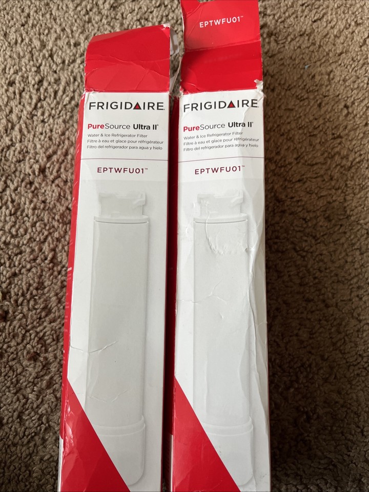 2 Frigidaire PureSource Ultra II Water/Ice Refrigerator Filter ...