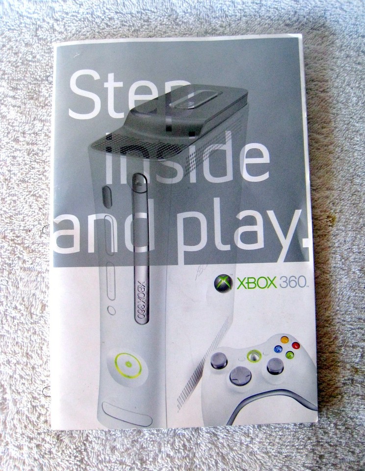 Microsoft XBOX 360 Promo Launch Pamphlet Catalogue Book 2006 | eBay ...