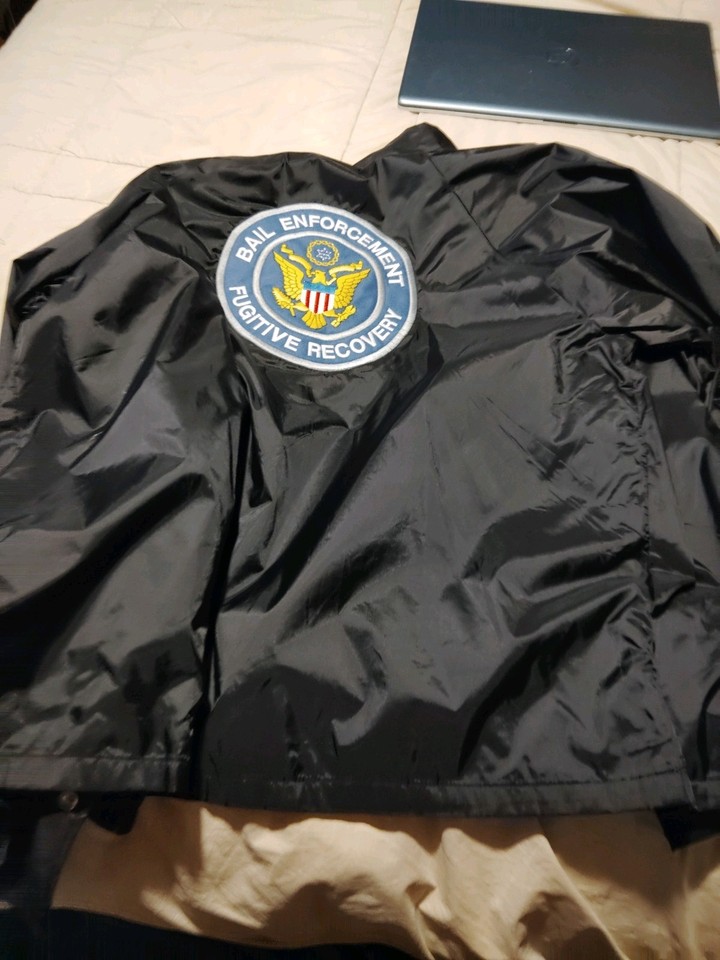 Bail Enforcement Agent Vest With Armor, Jacket And Cut Resistant ...
