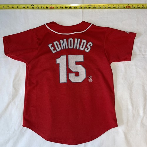 St Louis Cardinals Jim Edmonds Baseball Jersey Youth Size Medium ...