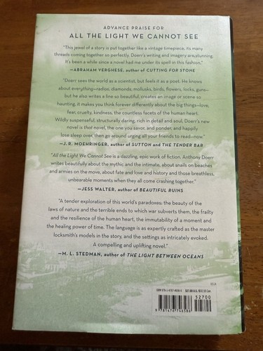 All the Light We Cannot See : A Novel by Anthony Doerr (2014, Hardcover ...