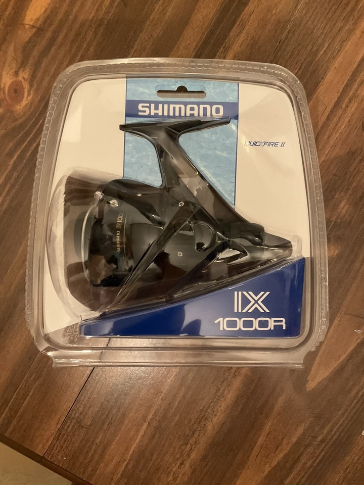 Shimano IX 1000R spinning reel - Rear Drag- QuickFire Trigger- Brand ...