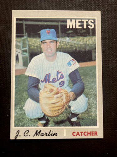 1970 Topps #488 Joseph J.C. Martin NY Mets | eBay