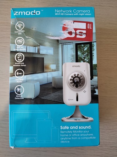 Zmodo Network Camera, Wi-fi HD Camera with night vision, model ZH-IXC1D ...