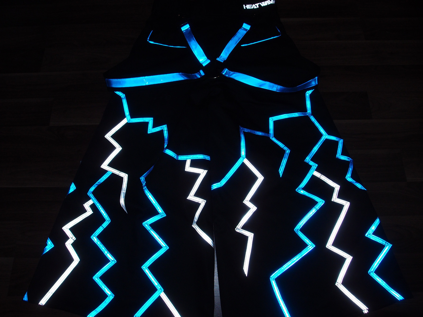 Heatwave phat pants rave gear reflective dance wear hardstyle reflector ...