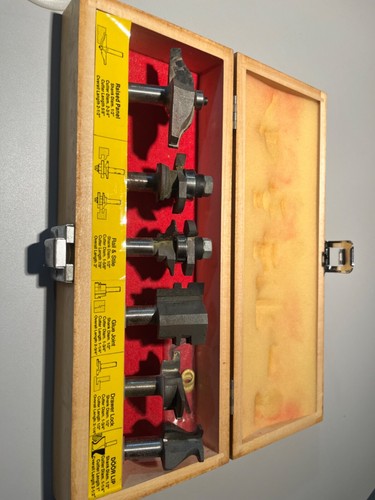Raised Panel Router Bit Set 6 piece 1/2” shank | eBay