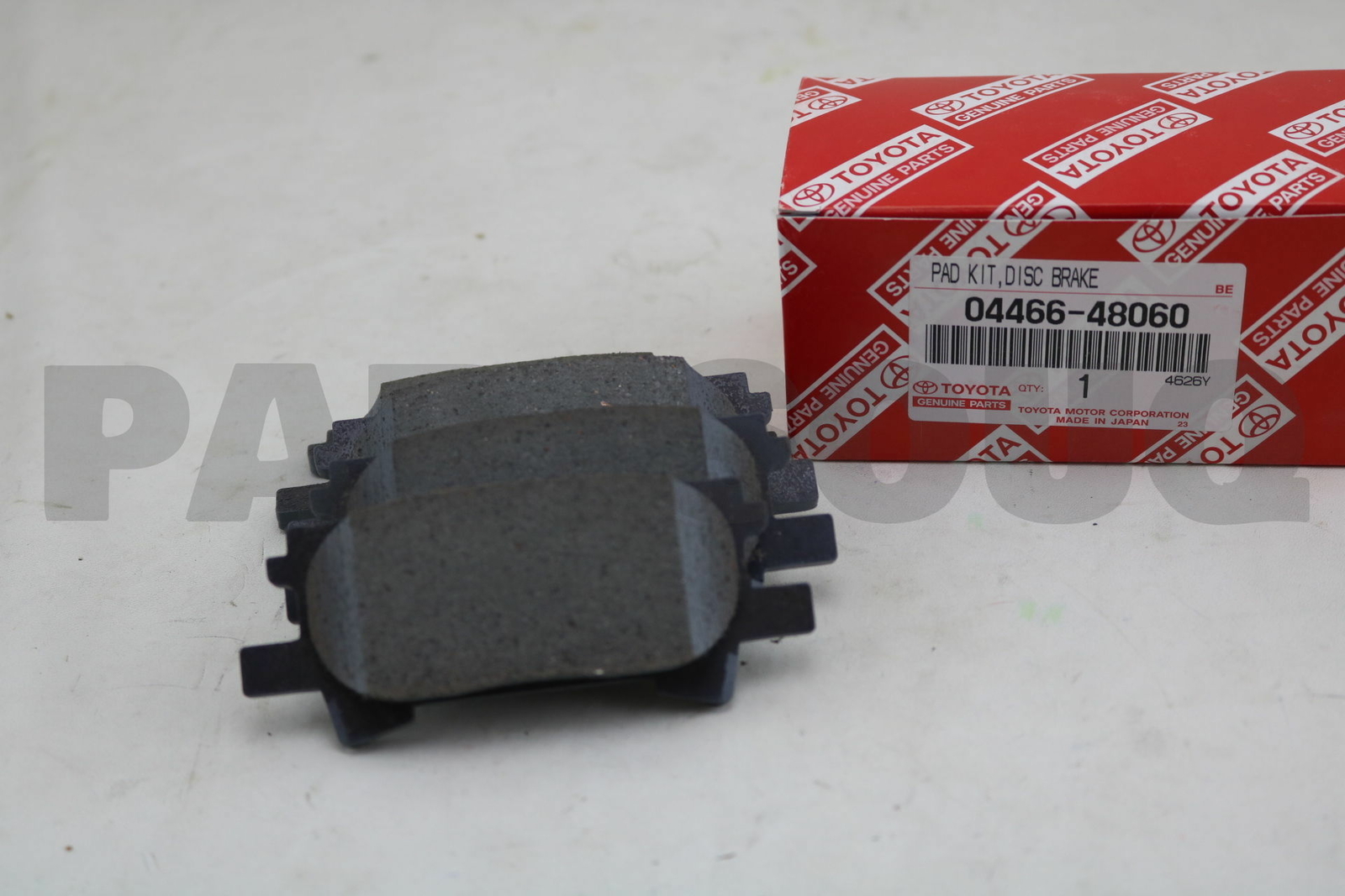 0446648060 Genuine Toyota PAD KIT, DISC BRAKE, REAR 04466-48060 | eBay