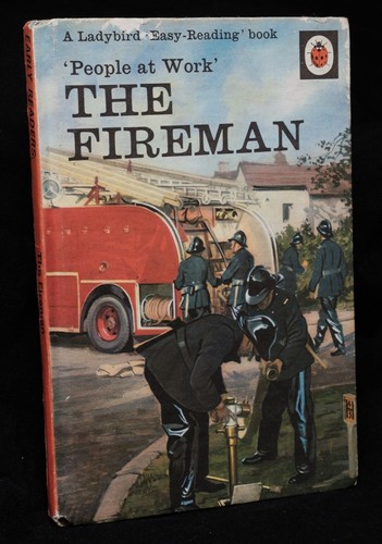 1962 Ladybird Book People At Work The Fireman Series 606B 40P | eBay