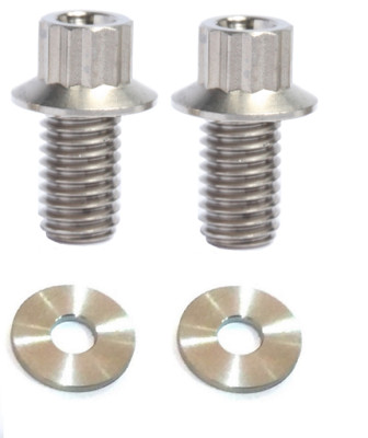 TITANIUM BIG BLOCK CHEVY COIL BRACKET BOLT KIT | eBay