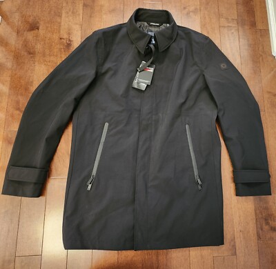 Strellson men's black water proof parka in size 54 | eBay