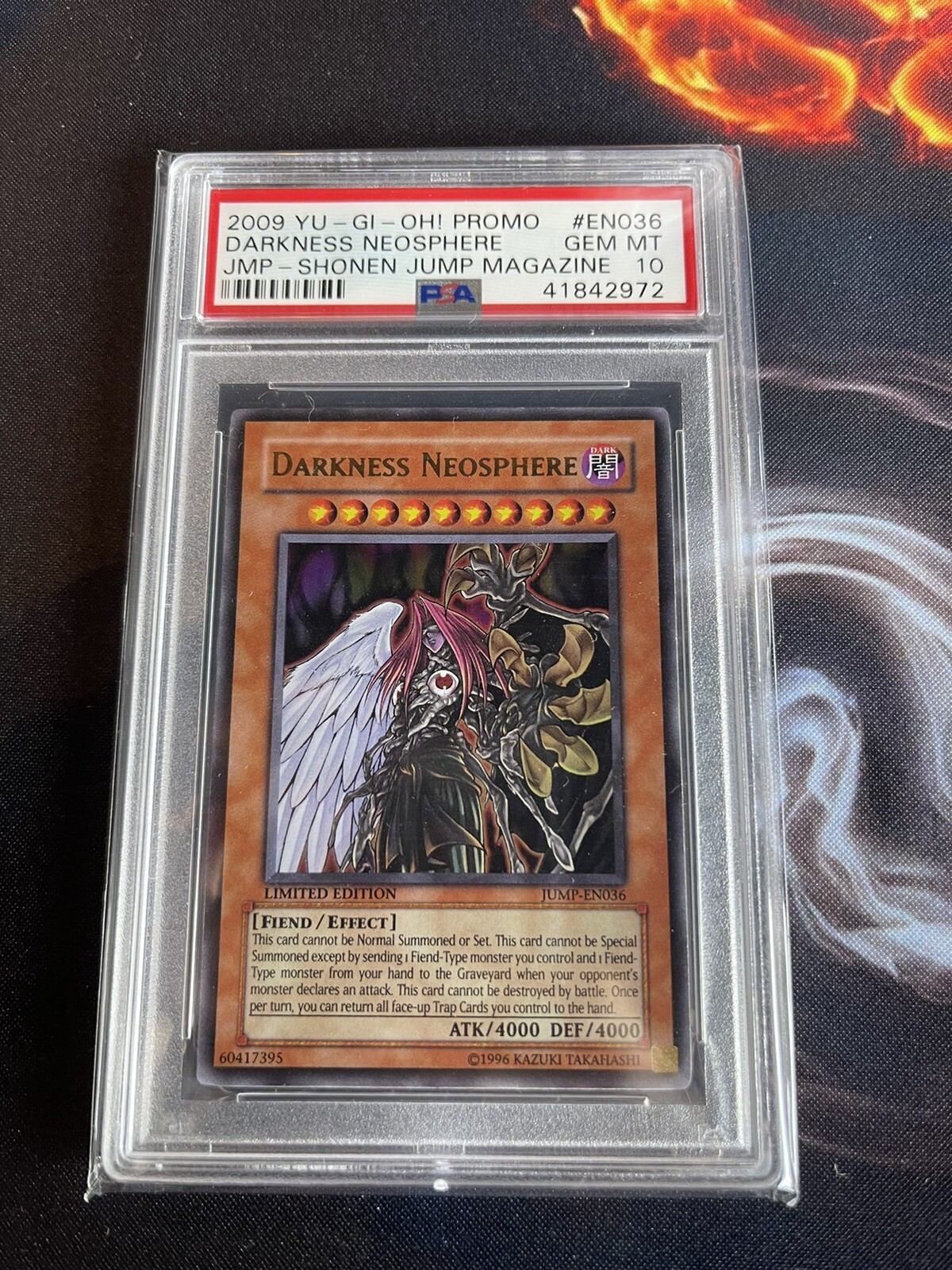 YUGIOH - Darkness Neosphere - JUMP-EN036 - Ultra Rare - Limited Edition ...