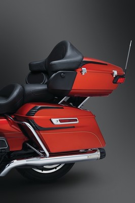 Kuryakyn 6975 Tri-Line Accents for '14-'19 Tour-Pak®, Gloss Black | eBay